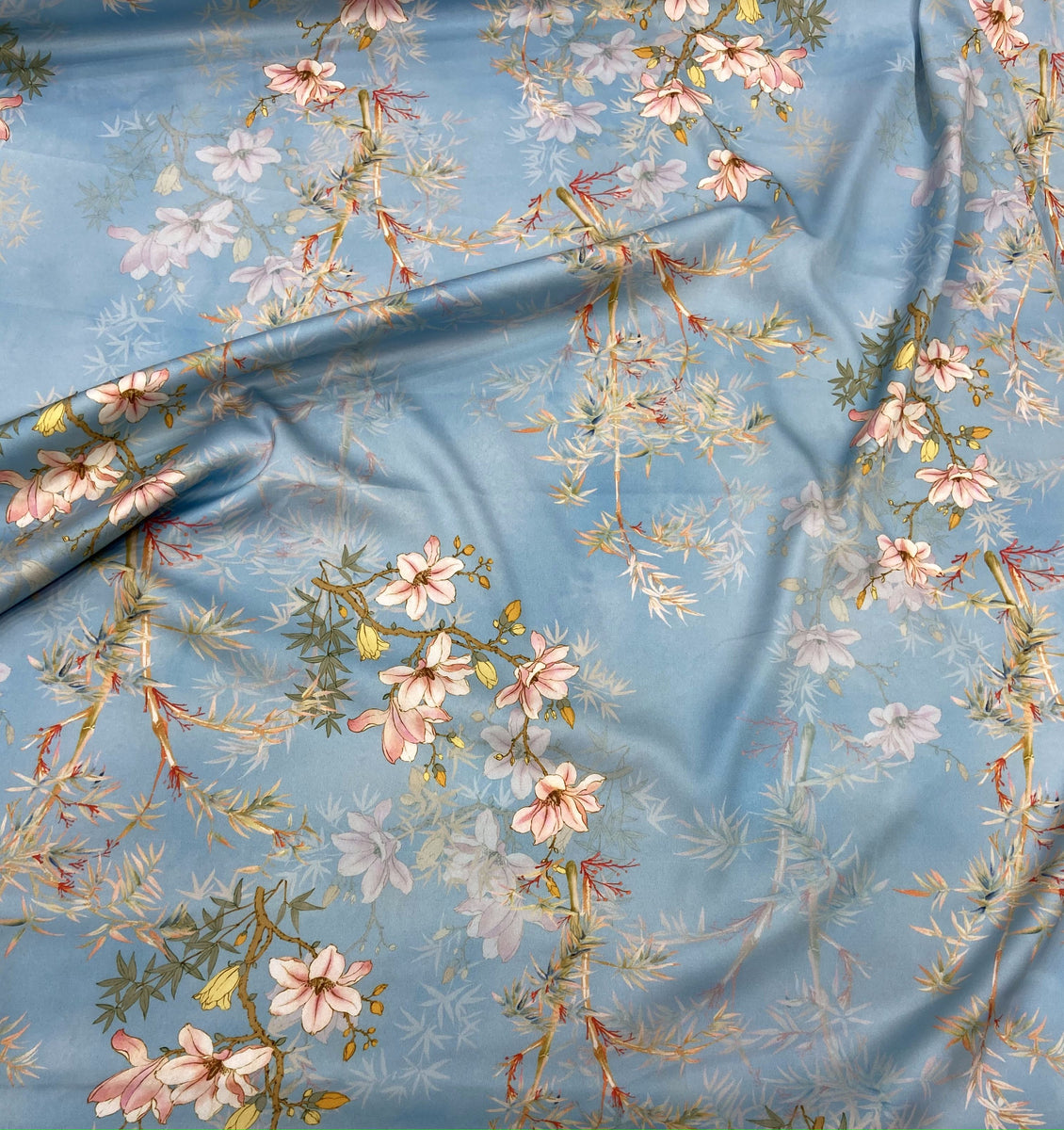Silk حرير مشجر Multicolorfloral design 05 – Al Nami Trading